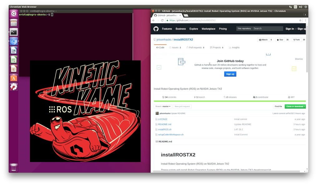 Robot Operating System Ros On Nvidia Jetson Tx Development Kits